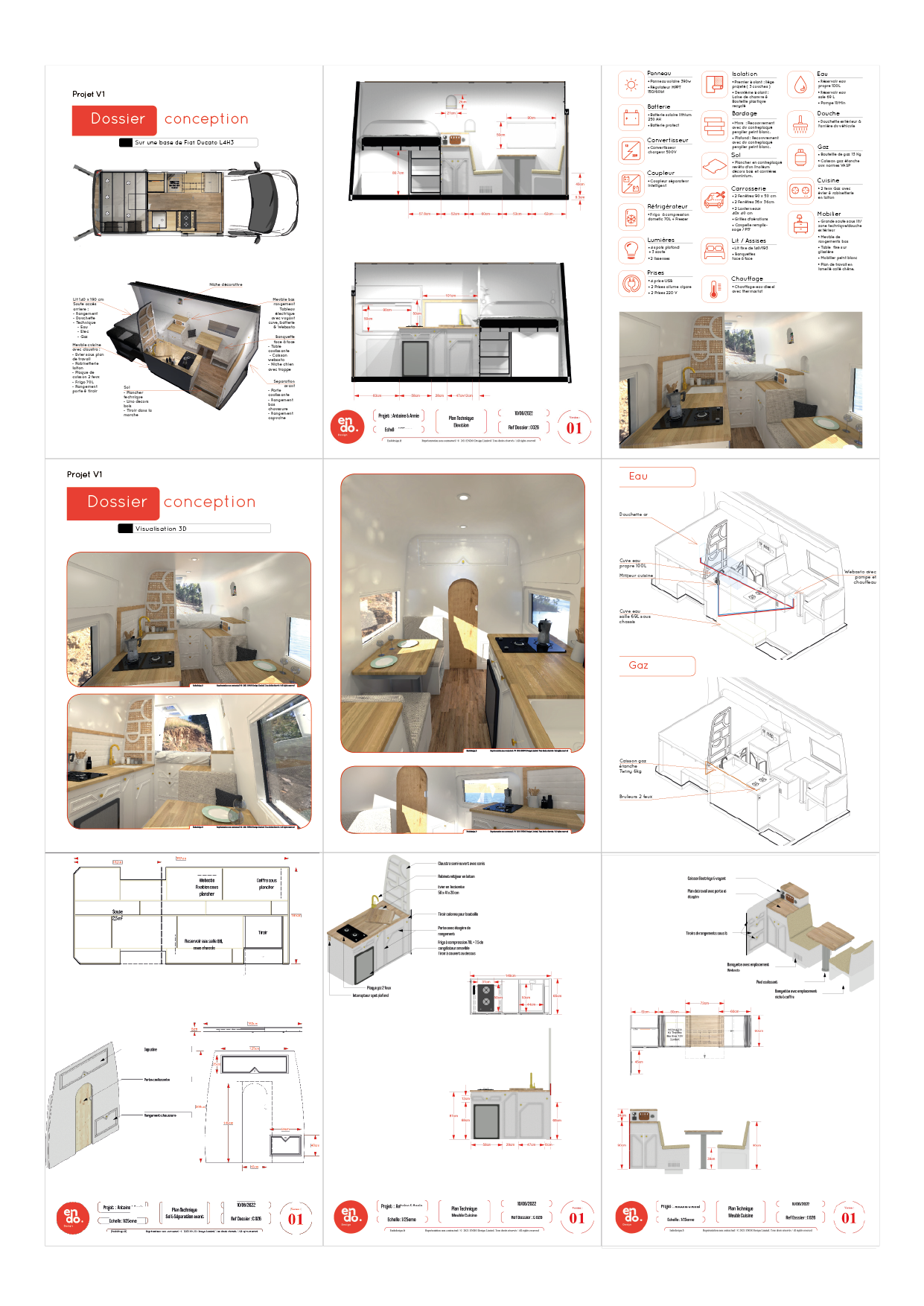 Conception de van aménagé à Lyon – Endo Design